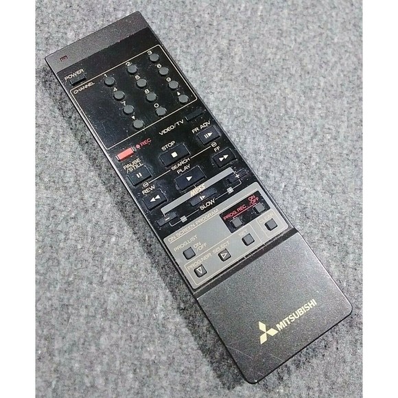 Media | Vintage Mistsubishi Vcr Remote Mpss Working | Poshmark